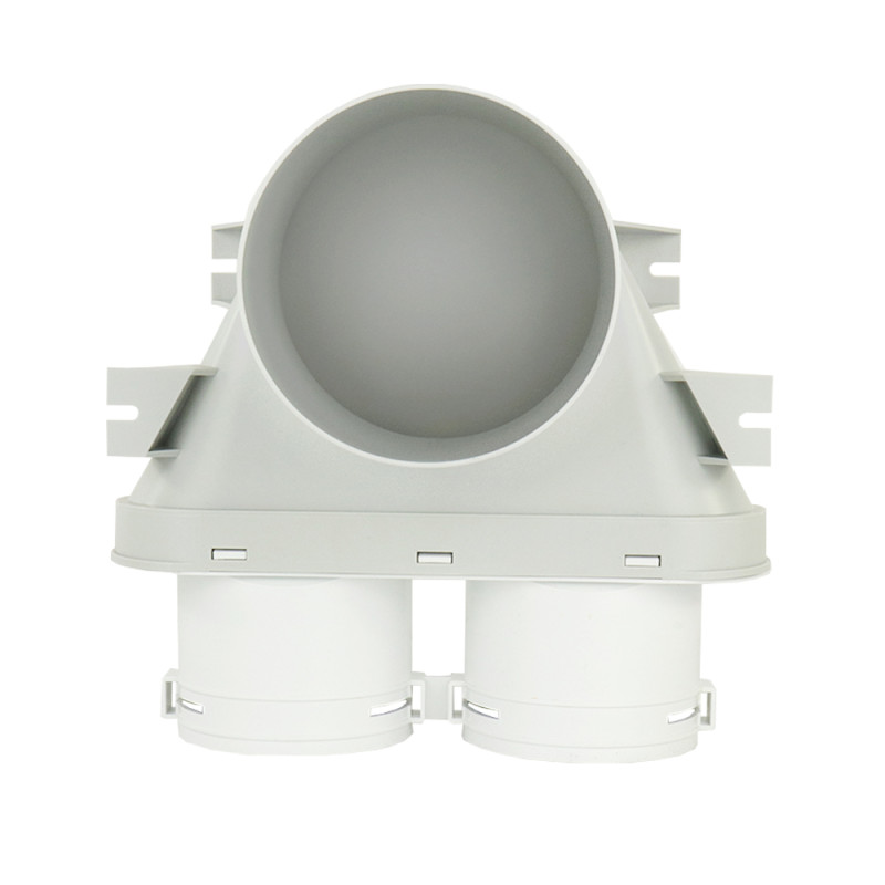 Dalap Flexitech CPMC - plastic ceiling connector, flange Ø 125 mm