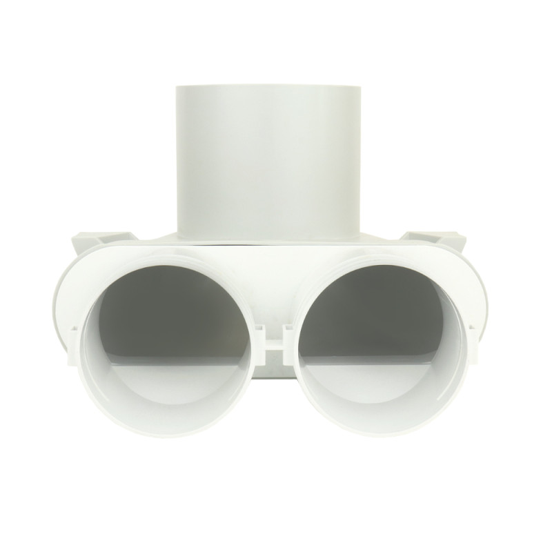 Dalap Flexitech CPMC - plastic ceiling connector, flange Ø 125 mm