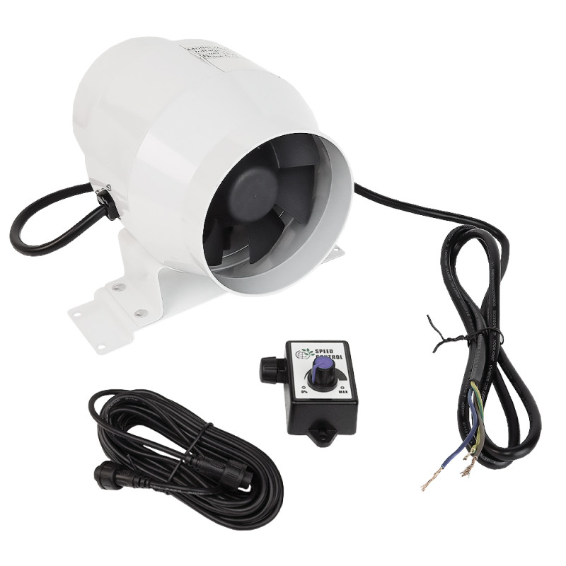 Dalap MF - duct fan with energy-saving motor and speed controller