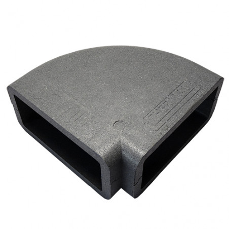 Insulation for square air ducts