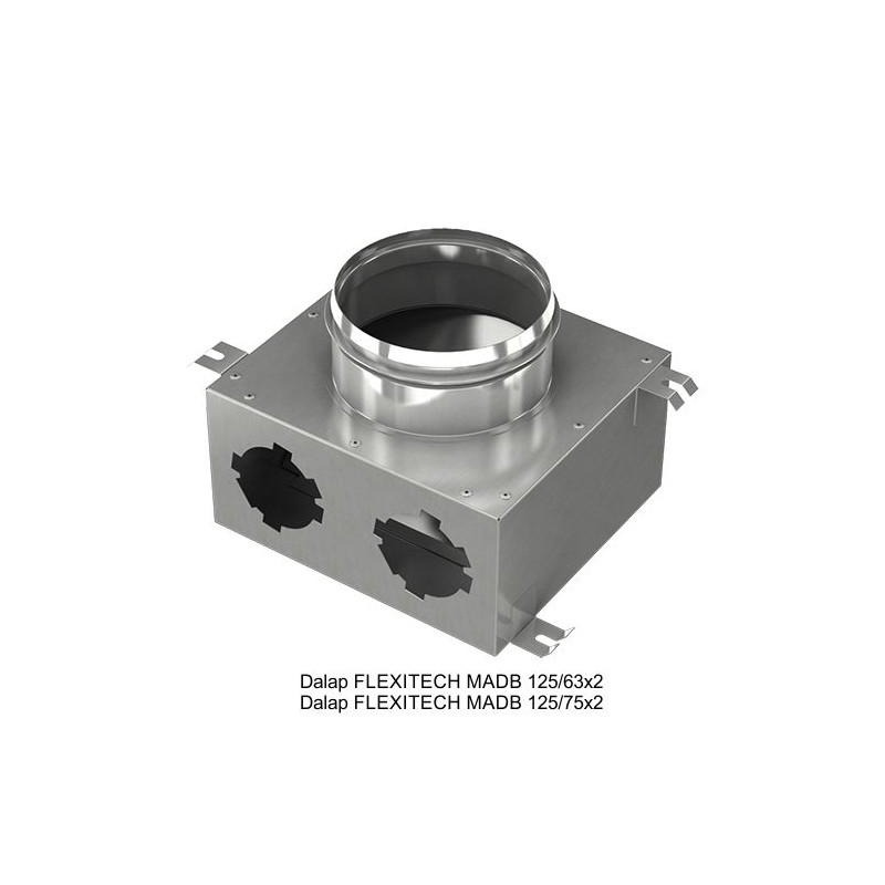 Metal air distribution box