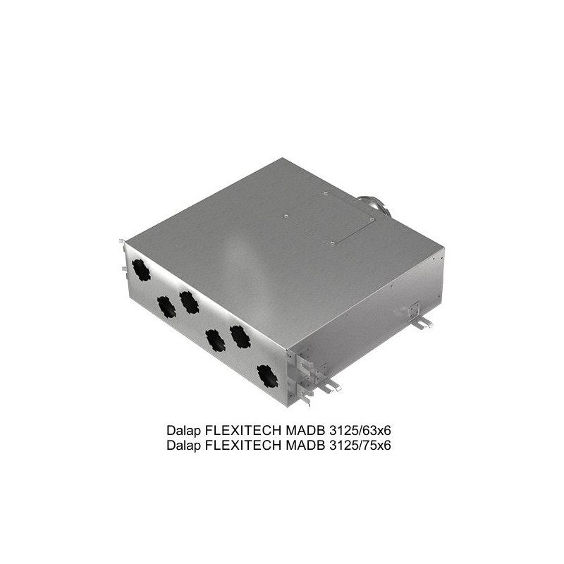 Metal air distribution box