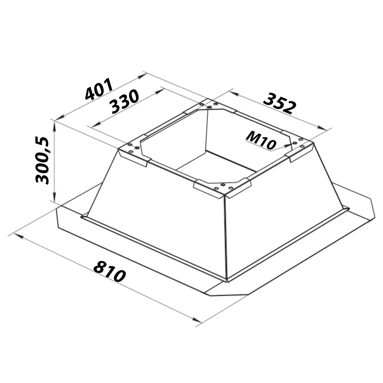 PSV - Mounting frame